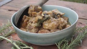 Herby pork stew – Organic Tuscany Cookbook